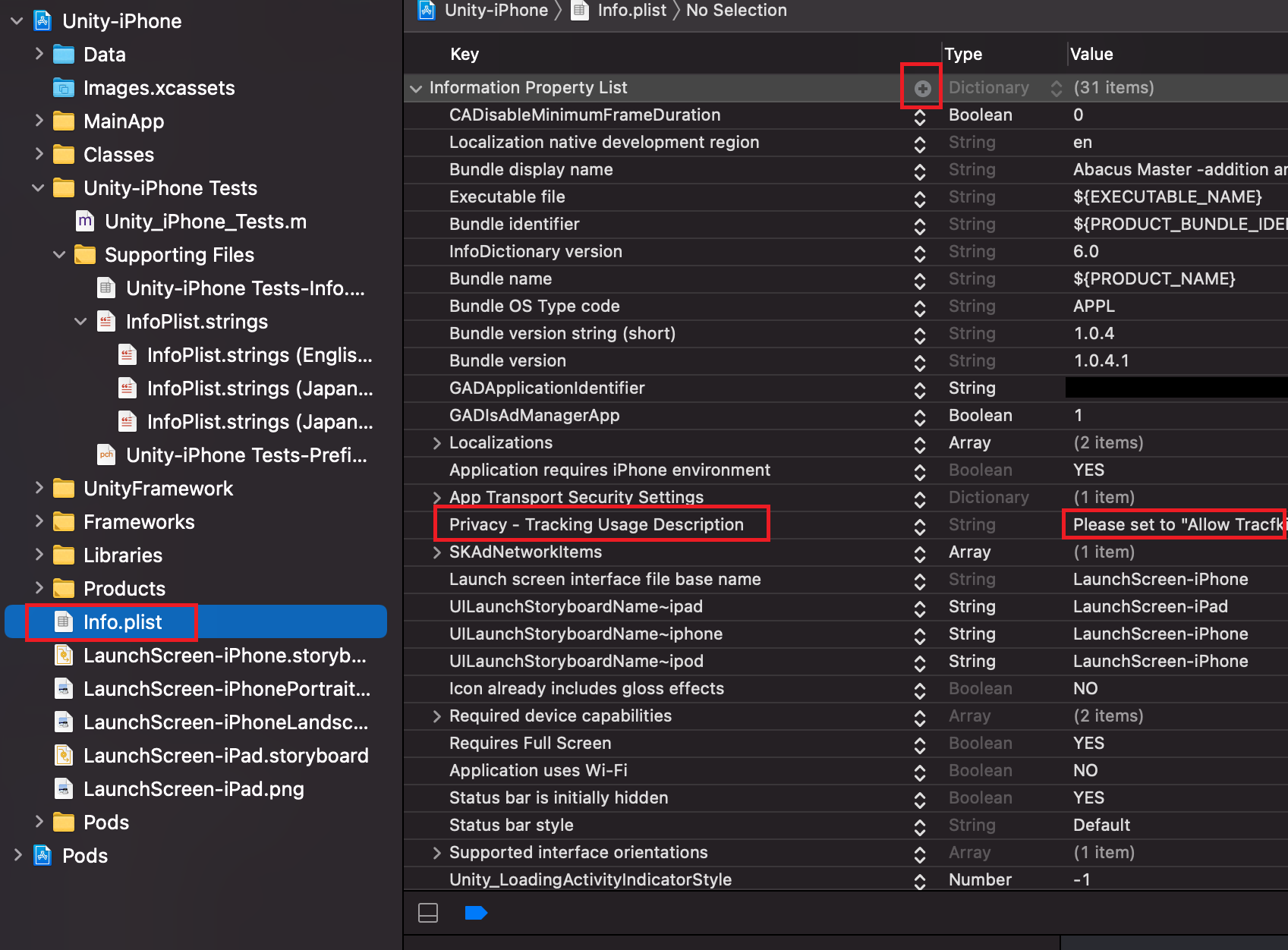 【Unity】[iOS] IDFA へのアクセス許可設定 | hirokuma.blog