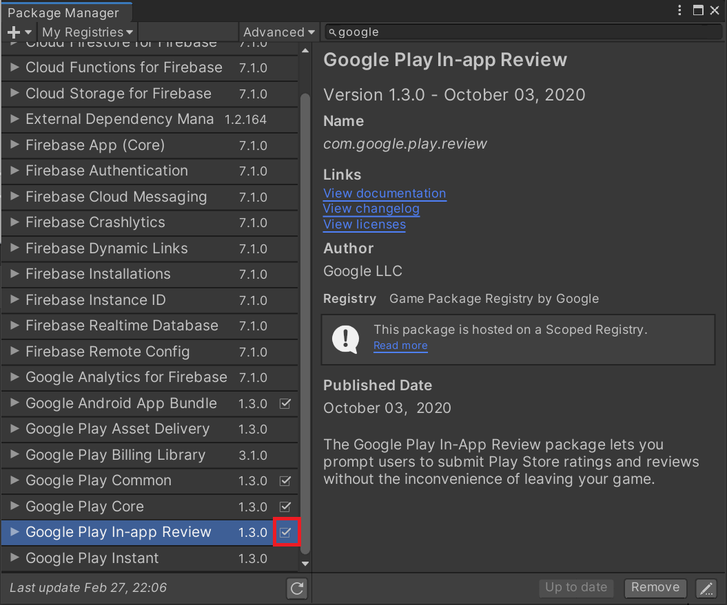 【Unity】[Android] ReviewManager で評価を促す | hirokuma.blog