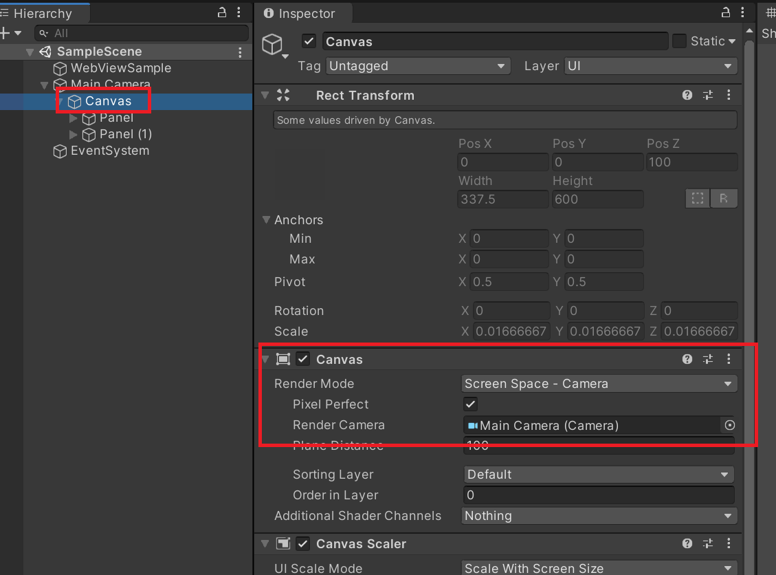 【Unity】 WebView を狙った位置に表示する | hirokuma.blog